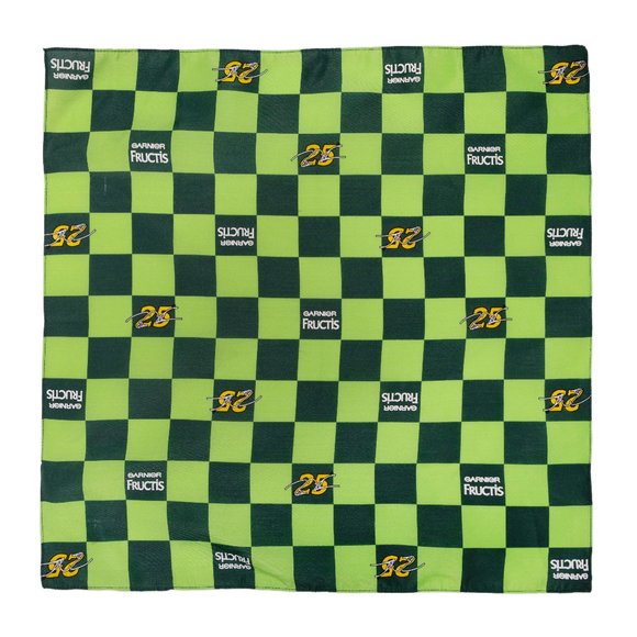 Accessories | Lime Green Checkered Cotton Bandana Scarf | Poshmark
